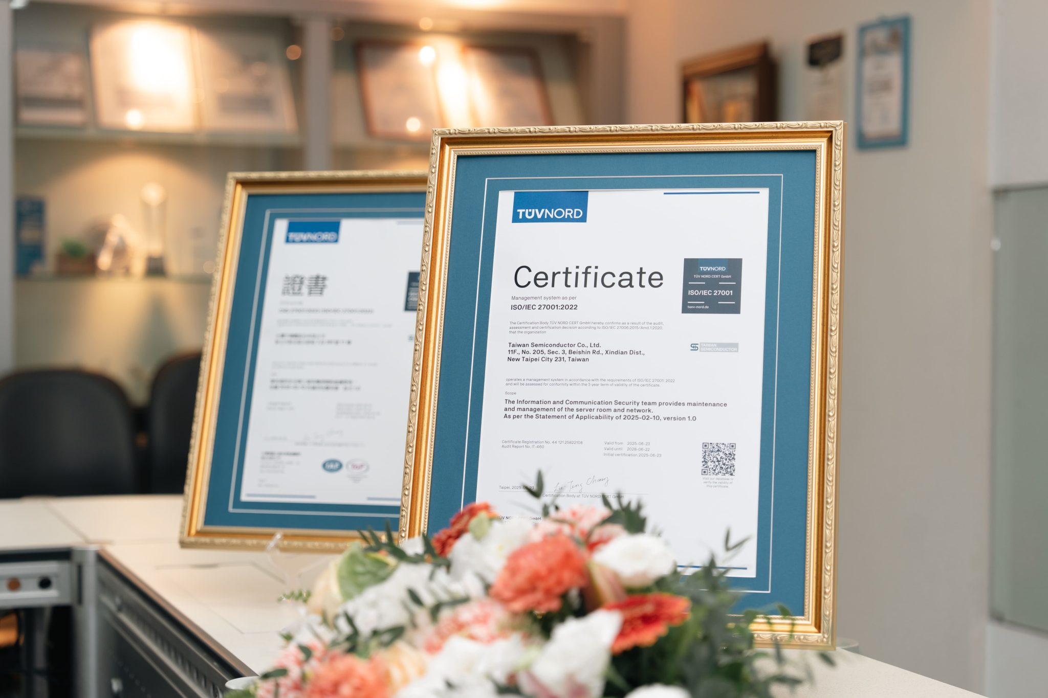 TSC Achieves ISO 27001 Certification, Strengthening Information ...